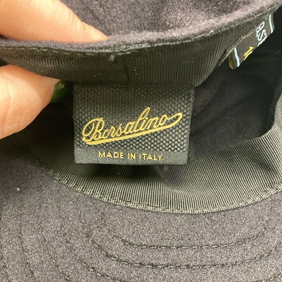 Borsalino | Accessories | Borsalino Mens Cashmere Winter Fitted Baseball Cap Bergdorf Goodman Sz ...